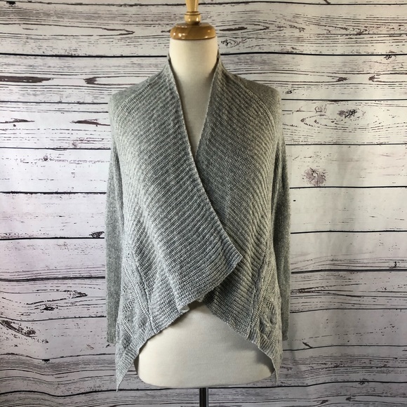 Moth | Sweaters | Moth Anthropologie Gray Open Cardigan Sweater | Poshmark